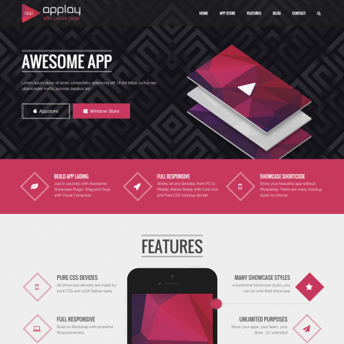Applay - WordPress App Showcase & App Store Theme - LeafColor
