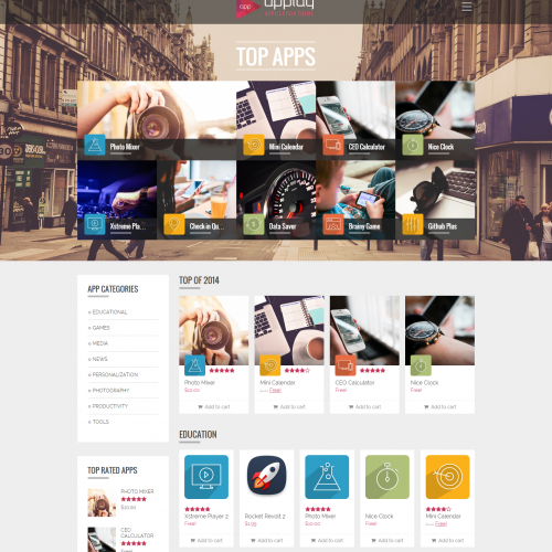 Applay - WordPress App Showcase & App Store Theme - LeafColor